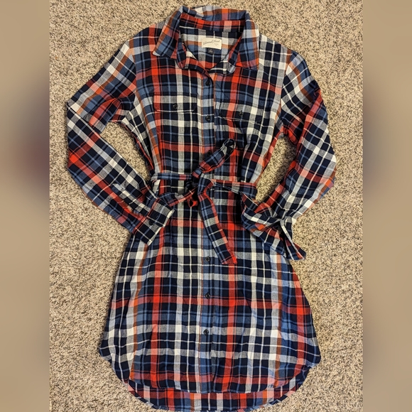 Modcloth | Dresses | Universal Thread Perfect Plaid Shirt Dress Small ...